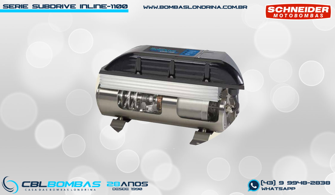 INLINE 1100 Schneider | CBL BOMBAS – Casa das Bombas Londrina